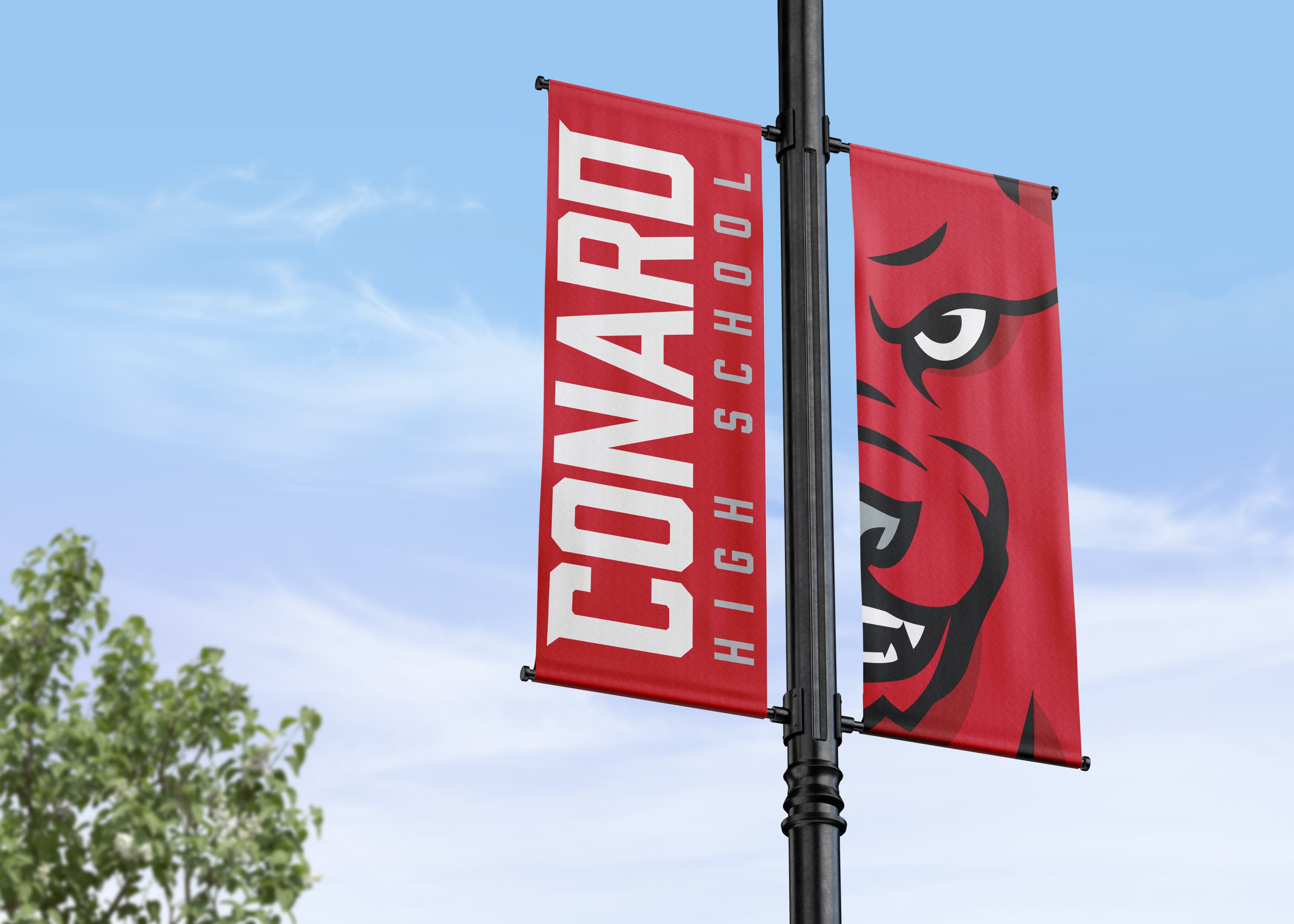 Conard High School Logo Design :: GO